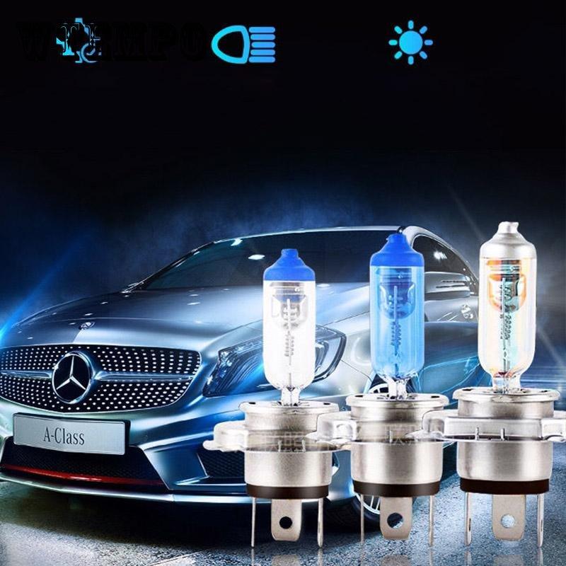 Buy 2pcs Xenon Halogen Car Bulb 12V100W H4 High Beam and Low Beam ...