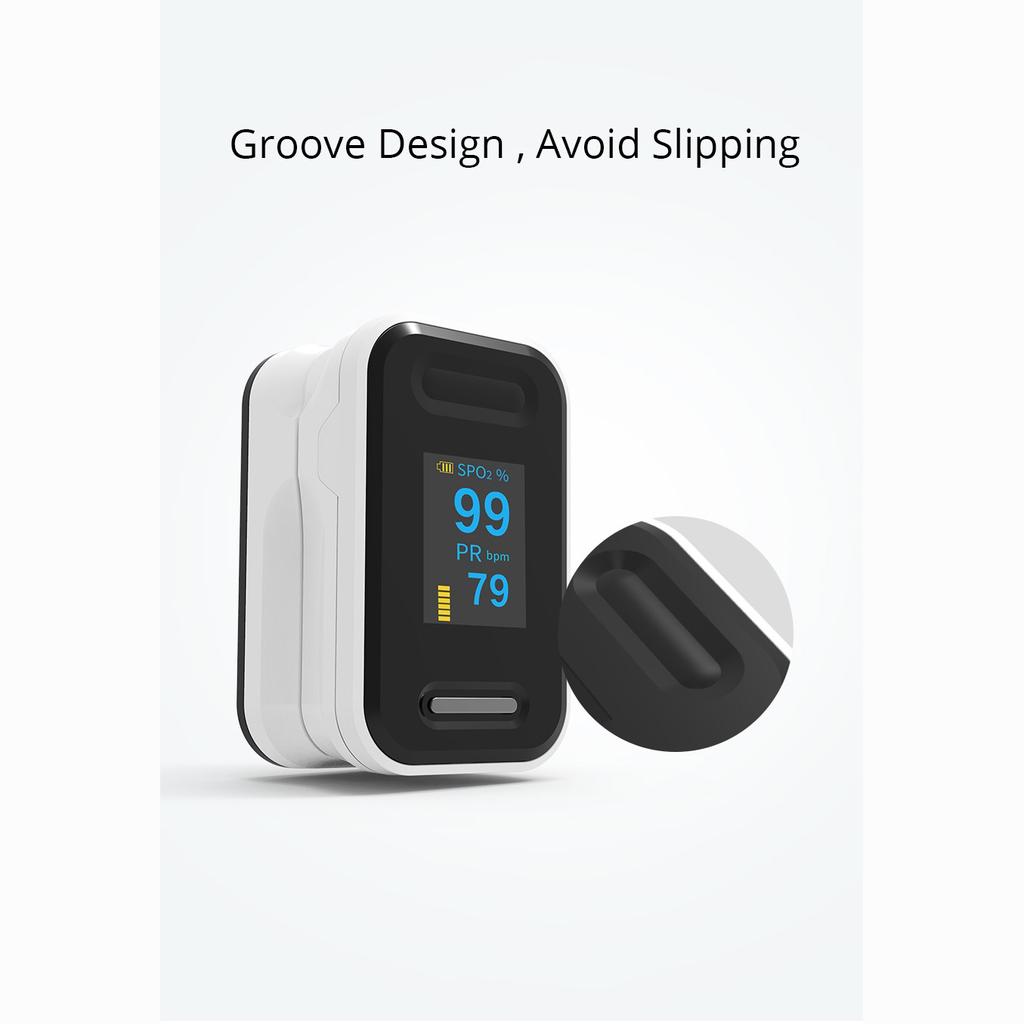 Buy Medical Fingertip Pulse Oximeter Digital Blood Oxygen Saturation PR ...