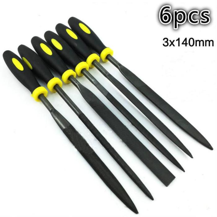 Buy Mini Repair DIY Jewelry Rasp Needle File Assorted 6pcs Tool Wood ...