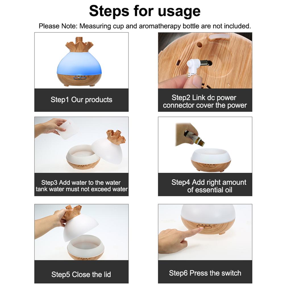 Buy Tuya Wifi Smart Humidifier 400ml Essential Oil Aromatherapy Mist ...