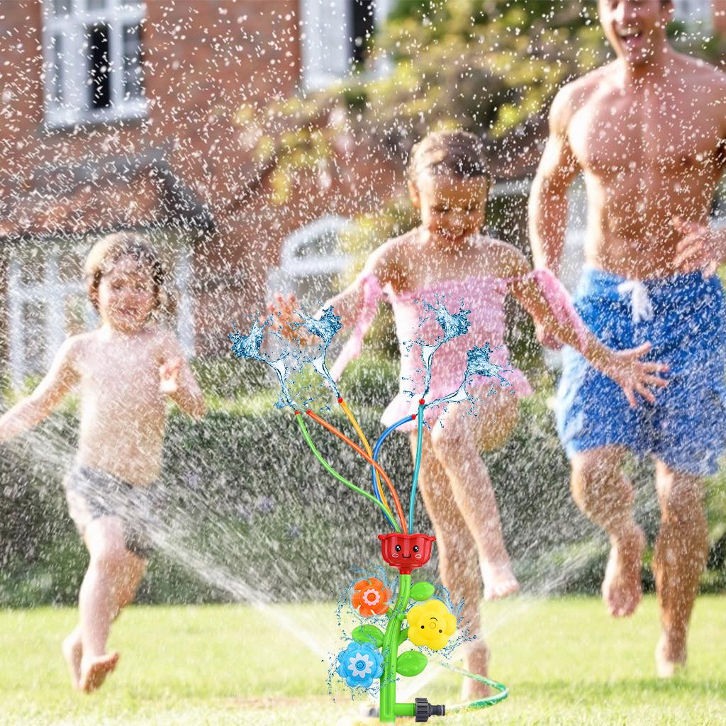 Buy BELIVE Water Sprinkler Water Toys Splash Flower Spray Toy for Fun ...