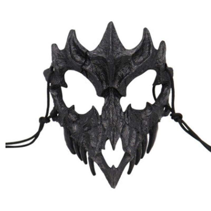 Buy Halloween Demon Mask Carnival Werewolf Skull Mask Anime Cosplay ...