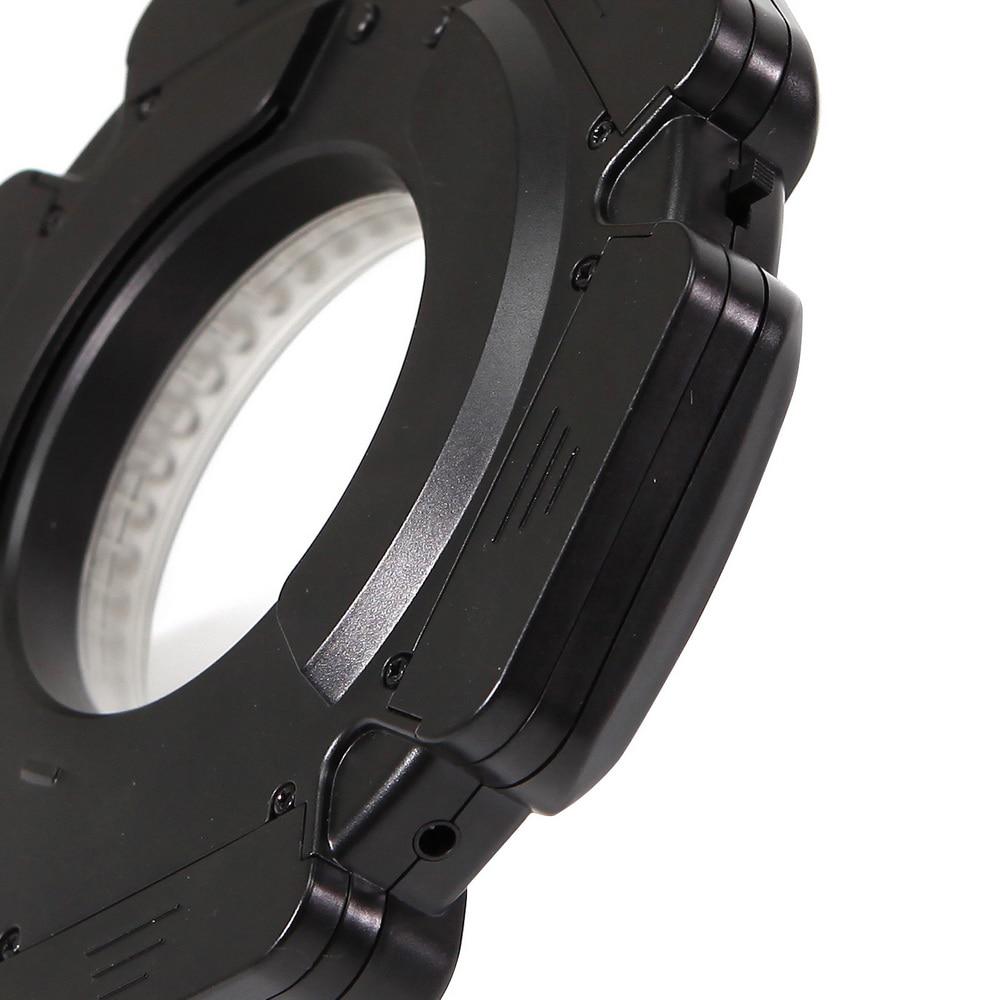 Buy LED video Ring Light 5600K Dimmable LED Lens Adapter Ring Annular ...