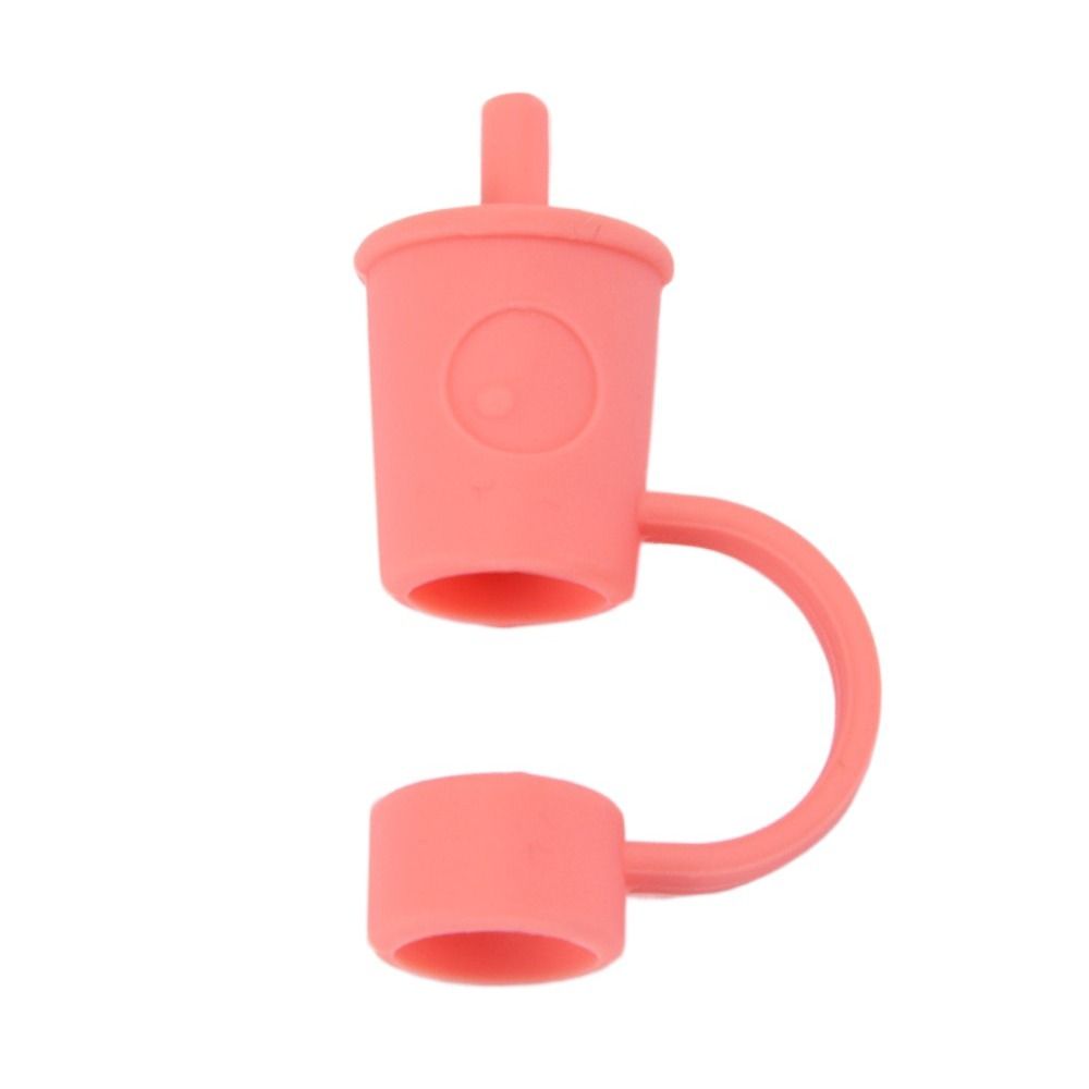 Splash Proof Silicone Straw Plug Cup Accessories Plugs Cover Creative ...