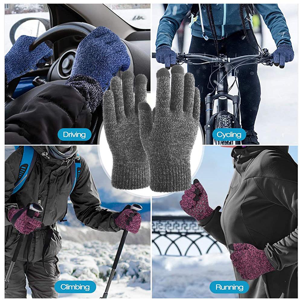 Winter Knit Screen Elastic Cuff For Women Men 1 Pair Thick uygun ...