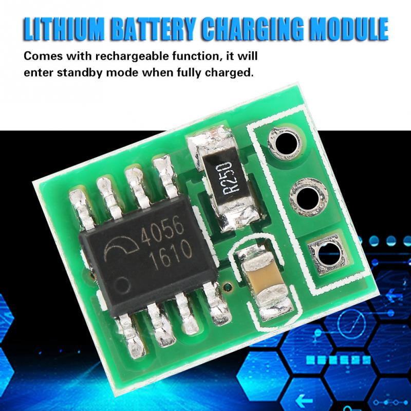 Buy DD08CRMB Ultra-small DC 5V 1A Chargeable L\-ion Battery Charger ...
