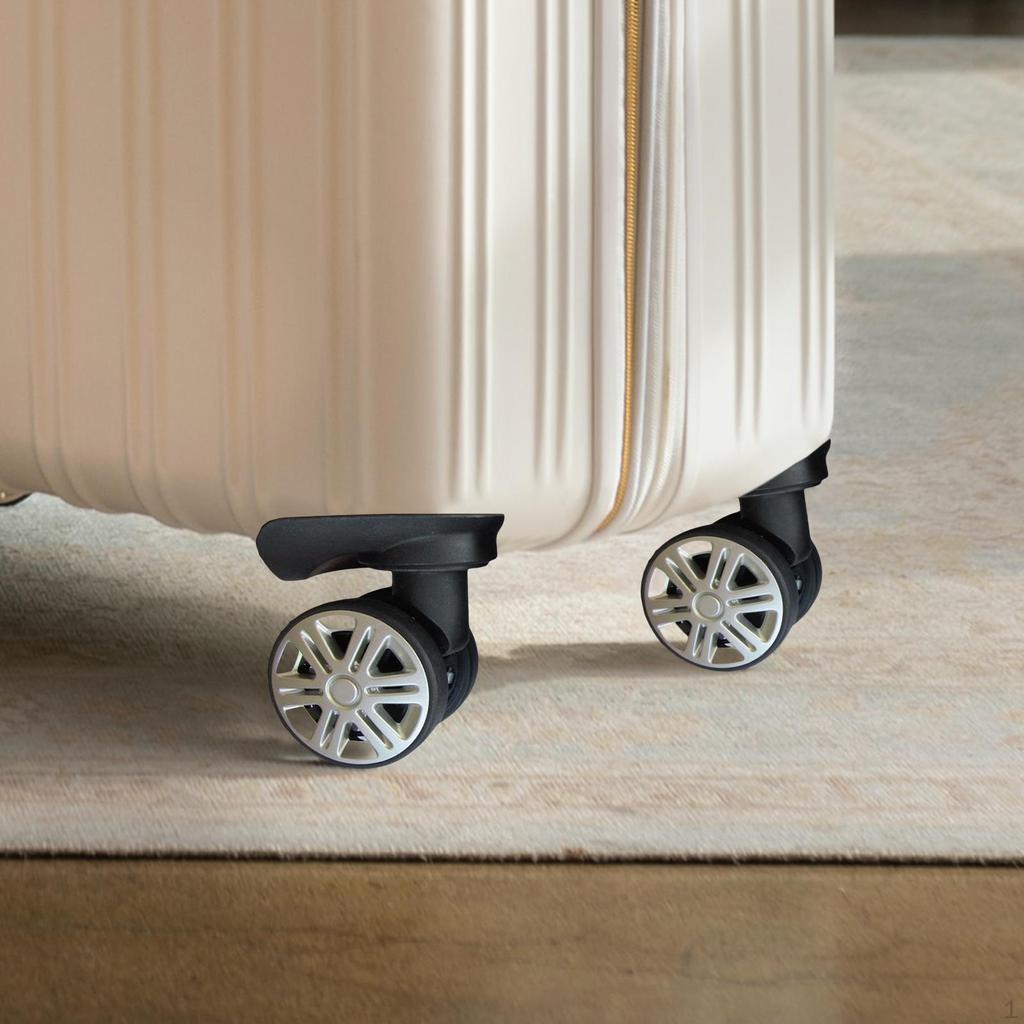 2 Pieces Luggage Mute Wheel Rotation Universal Noiseless Load Bearing ...