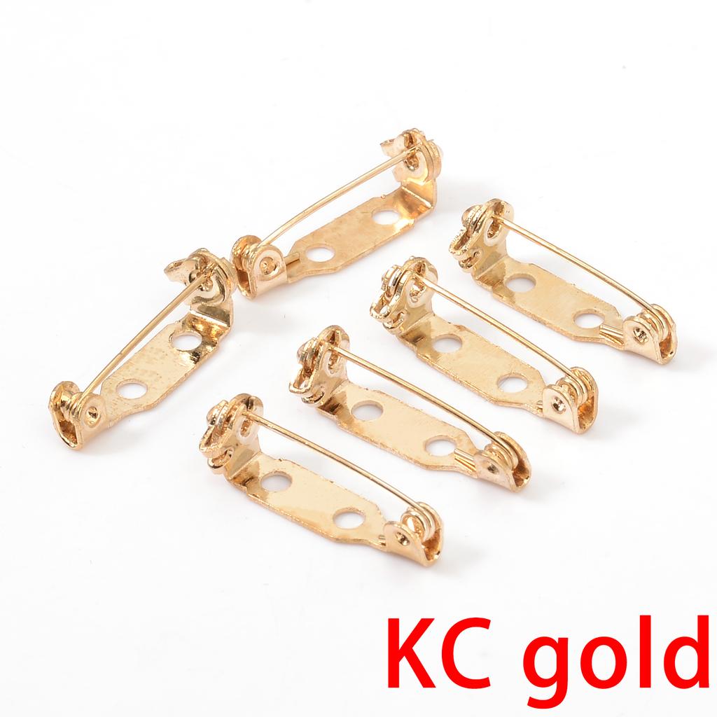20 25 30mm 5colors Brooch Clip Base Pins Safety Pins Brooch Settings ...