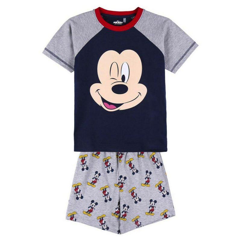 Mickey mouse Pijama de Verano Mickey Mouse Gris 3 Años comprar a buen ...