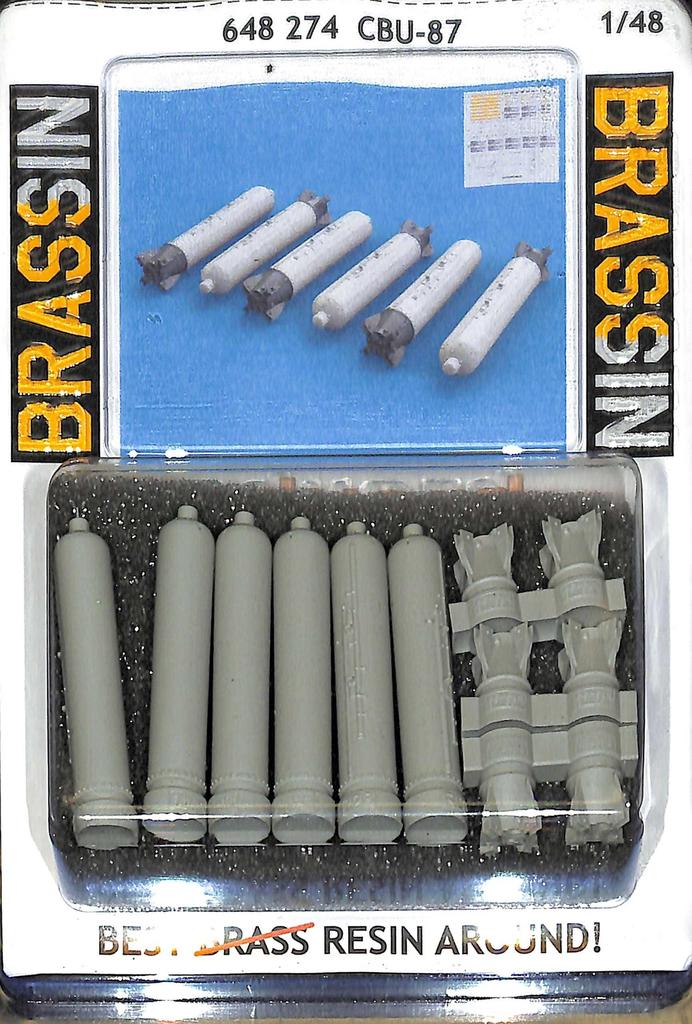 Buy Edouard edb648274 brassin 1?: 48 ? cbu-87 cluster bomb kit ...