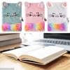 with Lock Fluffy Plush Notebook Locking Writing Journal Notebook for ...