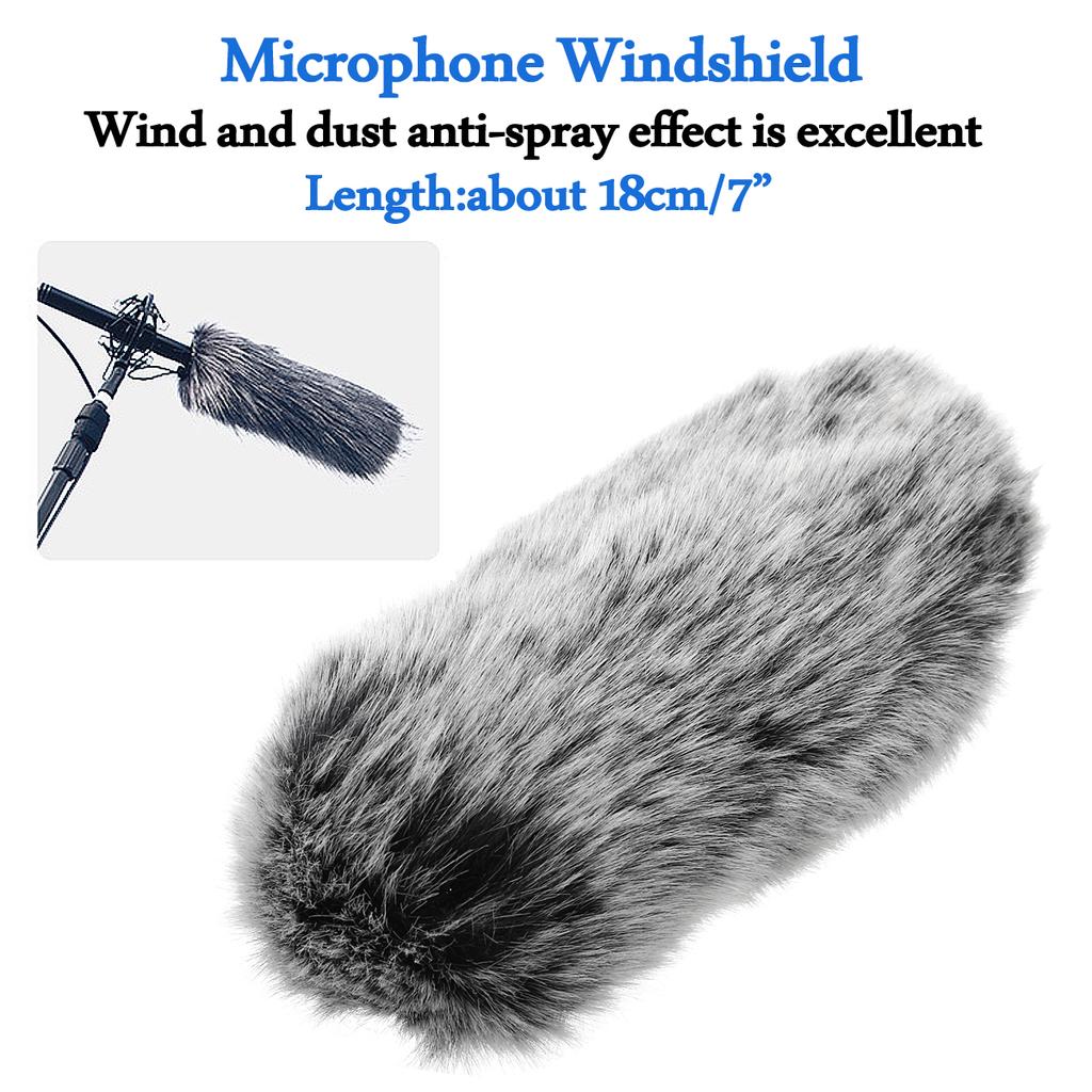 Furry Shotgun Microphone Windshield Windscreen WIND Muff For Sony ECM ...