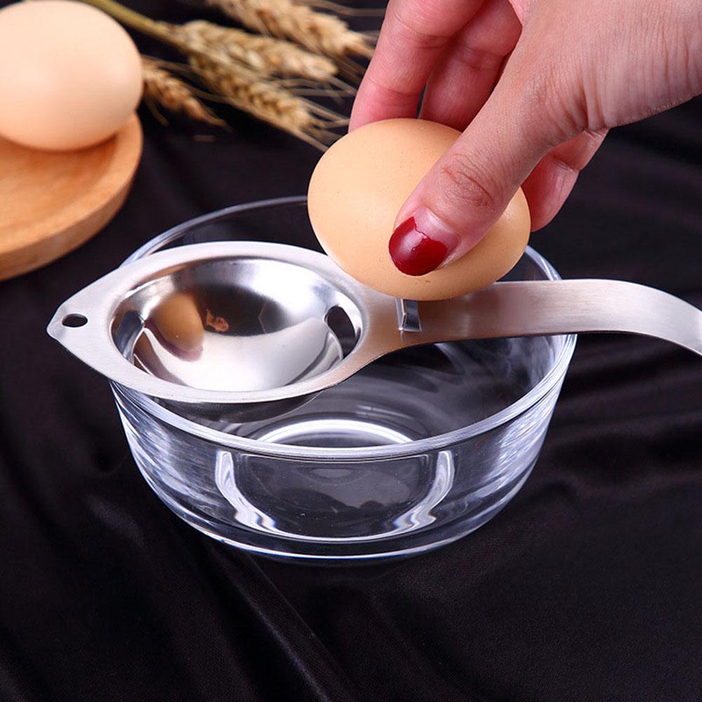 Buy Gadgets Separating Spoon Funnel Stainless Steel Egg White Separator ...