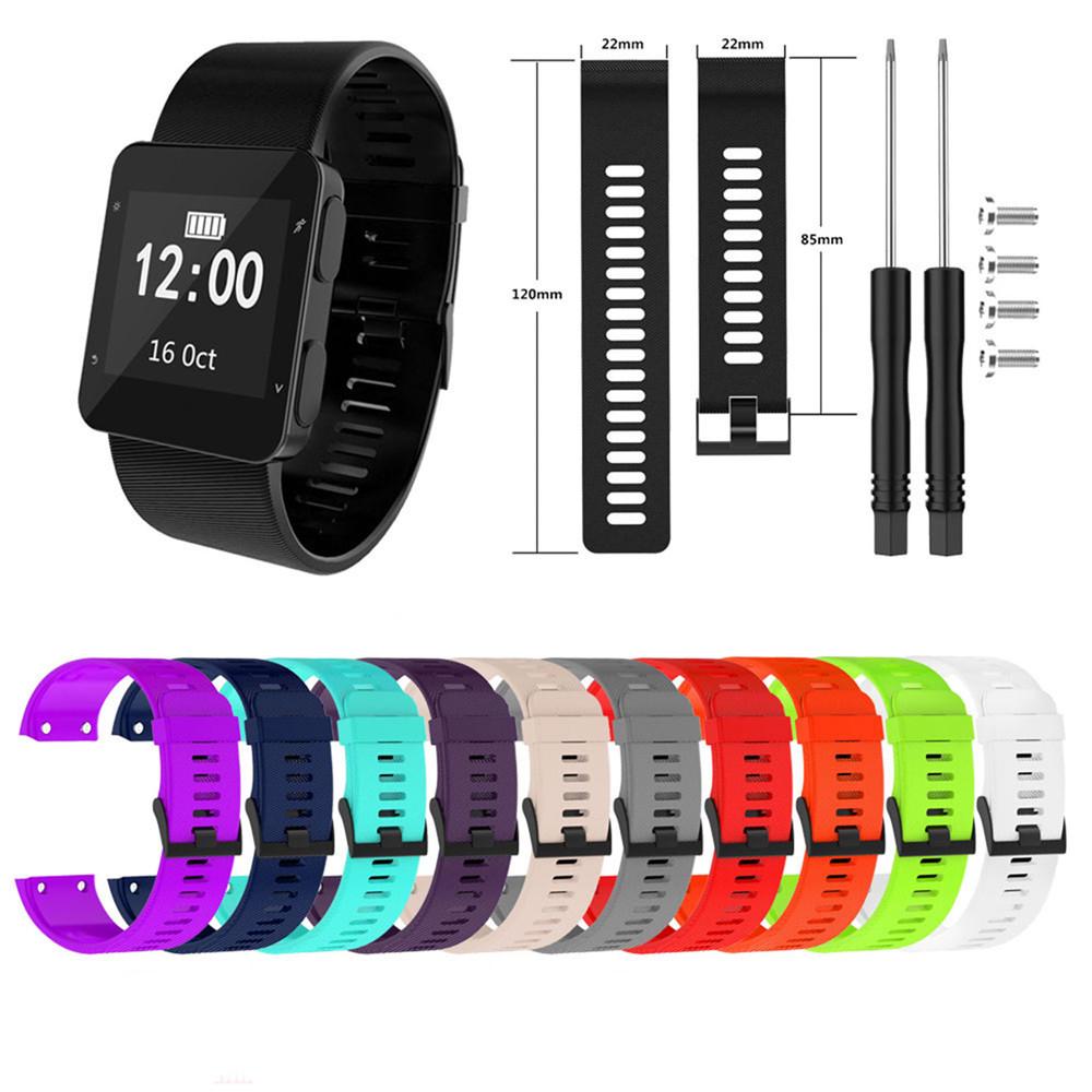 Buy TPE Watchband Strap for Garmin Smart Watch Wrist Bracelet Sport ...