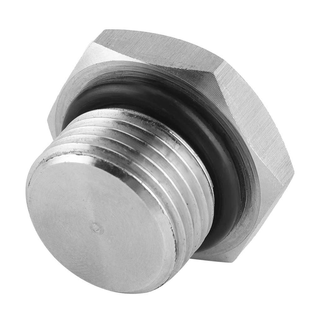 Buy M18 Exhaust Pipe Oxygen Sensor Plug Aluminum Alloy Bung Stub ...