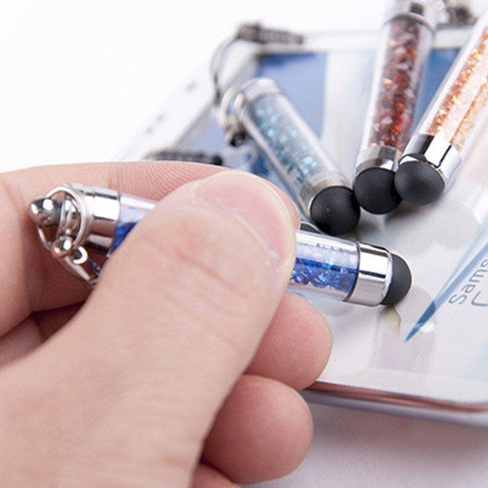 Buy Fashion Mini Attractive Touch Screen Pen Dust Plug Diamond Crystal ...
