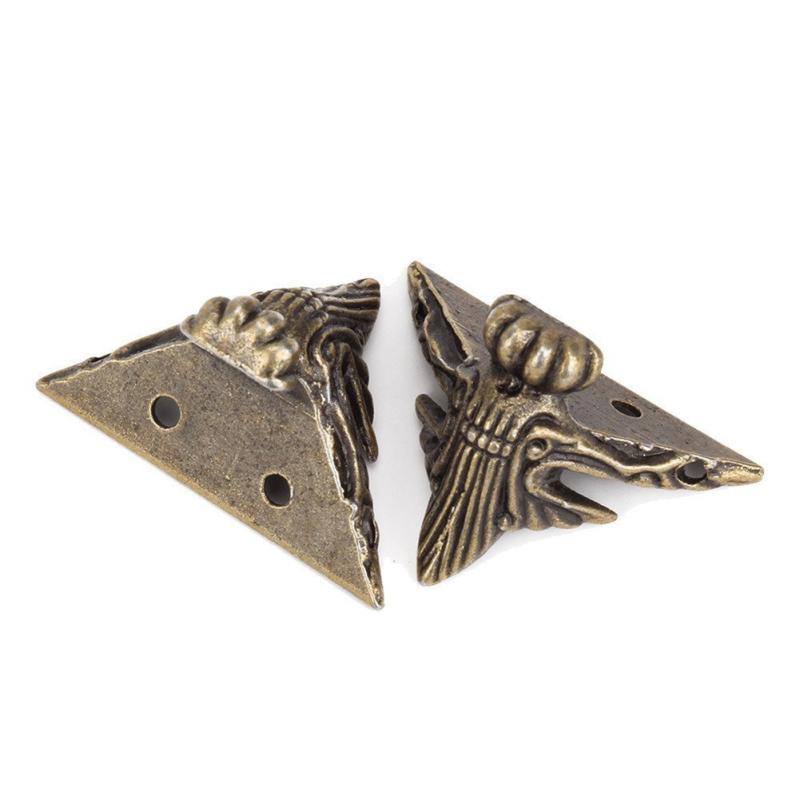 4pcs Corner Foot Feet Retro Style Decorative Box Feet For Jewellery Box ...